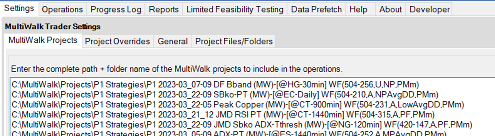 Quick Start Guide - MultiWalk