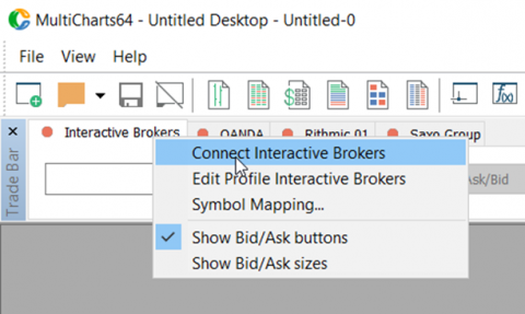 Using MultiWalk with TradeStation, MultiCharts and Interactive Brokers - MultiWalk