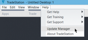 Downgrading TradeStation and Freezing TradeStation Updates - MultiWalk